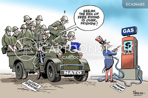 Defence Alliance Cartoons and Comics - funny pictures from CartoonStock