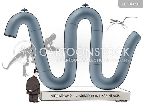 Nord Stream 2 Cartoons and Comics - funny pictures from CartoonStock