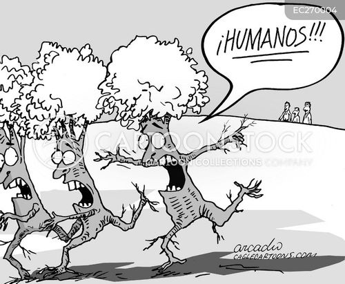 Deforestación Cartoons and Comics - funny pictures from CartoonStock