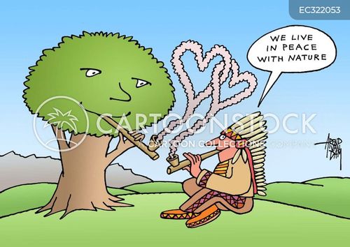 Harmony With Nature Cartoons and Comics - funny pictures from CartoonStock