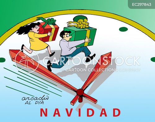 Navidad Cartoons and Comics - funny pictures from CartoonStock