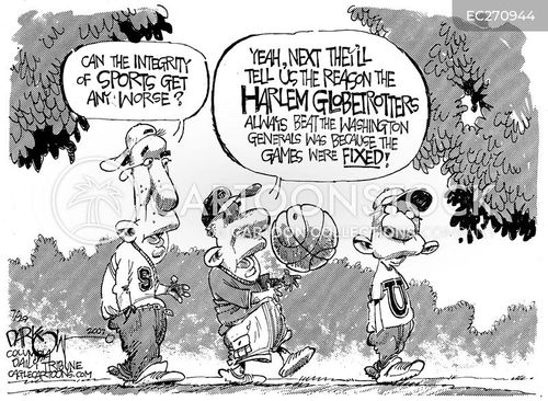 Basketball Referee Cartoons and Comics - funny pictures from CartoonStock