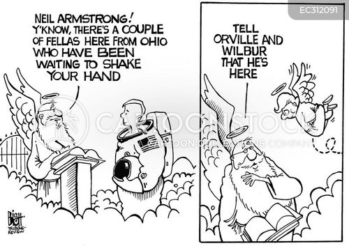 Lunar Milestone Cartoons and Comics - funny pictures from CartoonStock