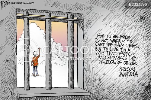 Mandela's Quotes Cartoons and Comics - funny pictures from CartoonStock