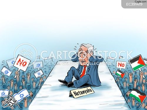 Israeli Flag March Cartoons and Comics - funny pictures from CartoonStock