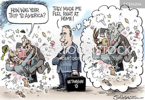 Netanyahu Cartoons and Comics - funny pictures from CartoonStock