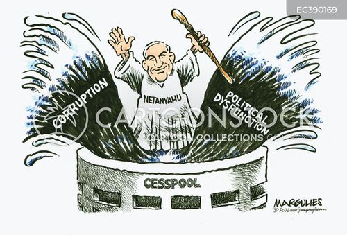 Netanyahu's Rule Cartoons and Comics - funny pictures from CartoonStock