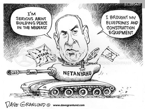 Netanyahu Cartoons and Comics - funny pictures from CartoonStock