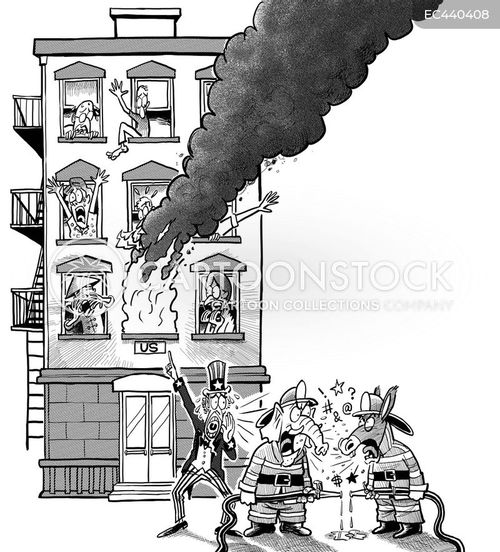 Never Surrendering Cartoons and Comics - funny pictures from CartoonStock