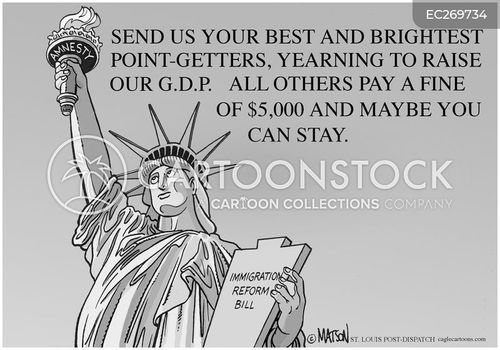 Immigration Office Cartoons and Comics - funny pictures from CartoonStock