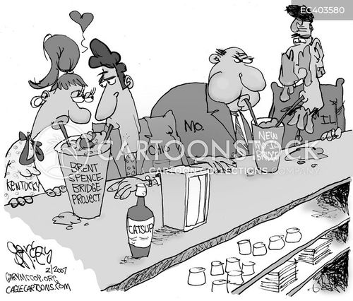 Bridge Cartoons and Comics - funny pictures from CartoonStock