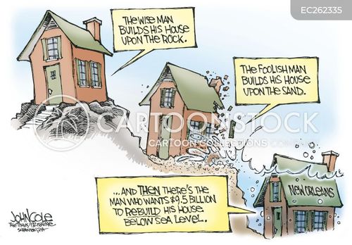 Levees Cartoons and Comics - funny pictures from CartoonStock