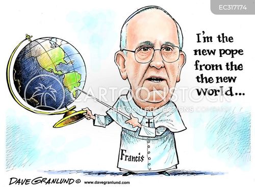 Pope Francis Cartoons and Comics - funny pictures from CartoonStock