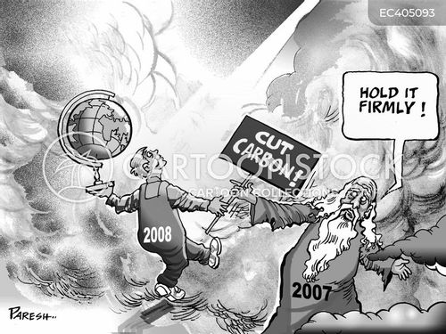 Carbon Cut Cartoons and Comics - funny pictures from CartoonStock