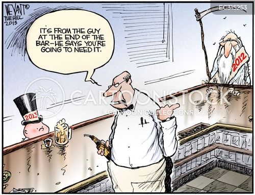 1st January Cartoons and Comics - funny pictures from CartoonStock