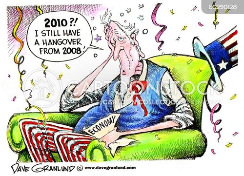 New Year Hangover Cartoons and Comics - funny pictures from CartoonStock