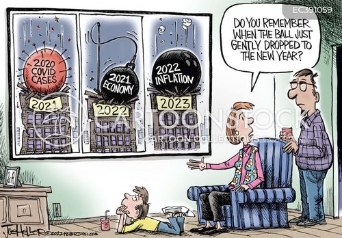 New Year's Dip Cartoons and Comics - funny pictures from CartoonStock