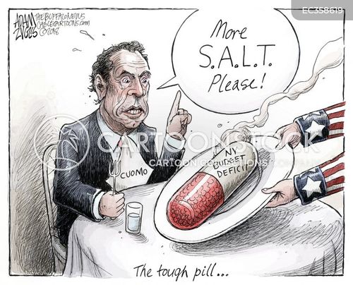 Salt Provision Cartoons and Comics - funny pictures from CartoonStock