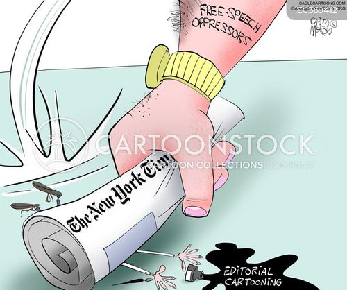 Editorial Bias Cartoons and Comics - funny pictures from CartoonStock