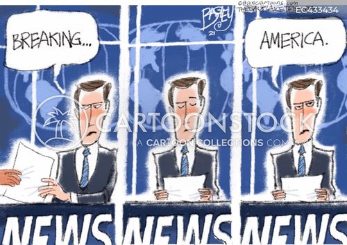 Breaking News Cartoons and Comics - funny pictures from CartoonStock