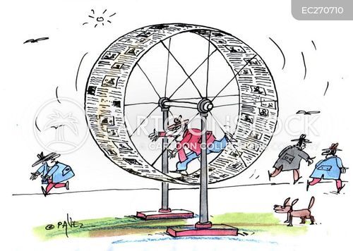 News Journalism Cartoons and Comics - funny pictures from CartoonStock