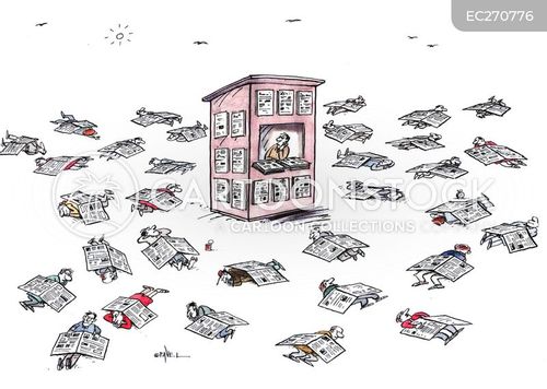 News Journalism Cartoons and Comics - funny pictures from CartoonStock