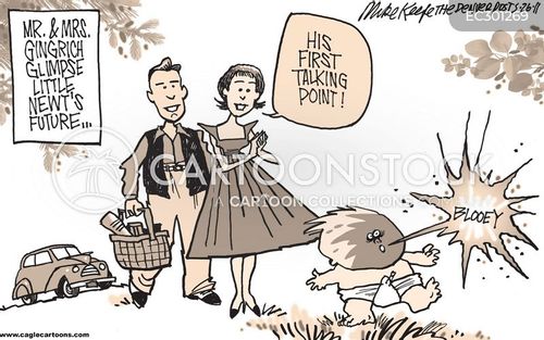 Political Offspring Cartoons and Comics - funny pictures from CartoonStock