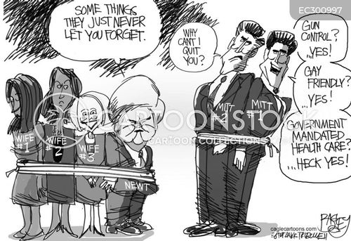 Presidential Divorce Cartoons and Comics - funny pictures from CartoonStock