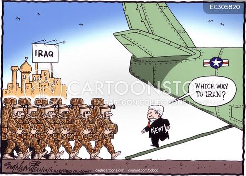 Iraq Withdrawal Cartoons and Comics - funny pictures from CartoonStock