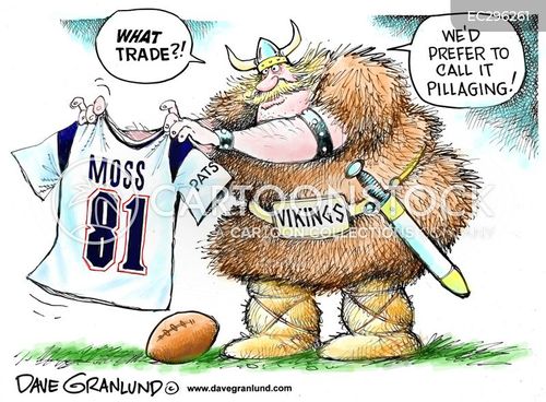 Randy Moss Cartoons and Comics - funny pictures from CartoonStock