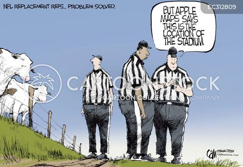 Nfl Referees Cartoons and Comics - funny pictures from CartoonStock
