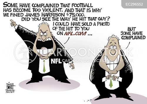 Nfl Football Cartoons and Comics - funny pictures from CartoonStock