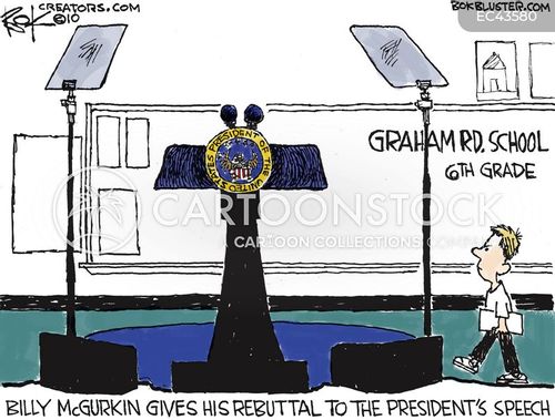 Podium Speech Cartoons and Comics - funny pictures from CartoonStock