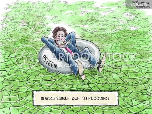 Flood Gates Opening Cartoons and Comics - funny pictures from CartoonStock