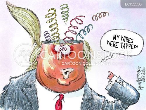 Wiretap Cartoons and Comics - funny pictures from CartoonStock
