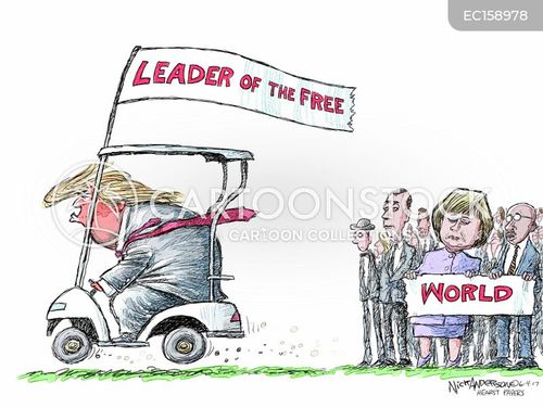 Cartoon World Leaders