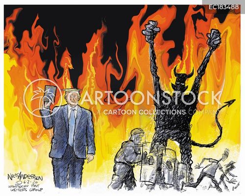 Propping Up Trump Cartoons and Comics - funny pictures from CartoonStock