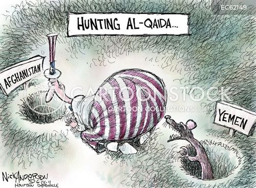 Former Al Qaeda Cartoons and Comics - funny pictures from CartoonStock