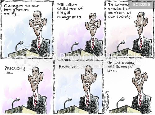 Immigrant Targeting Cartoons and Comics - funny pictures from CartoonStock