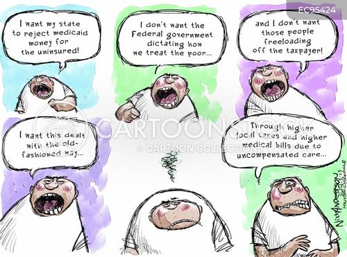 Medicaid Cartoons and Comics - funny pictures from CartoonStock