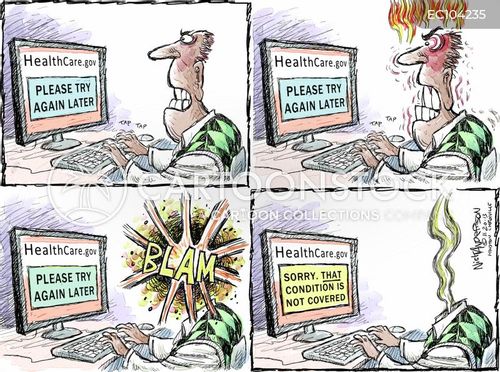 Online Enrollment Cartoons and Comics - funny pictures from CartoonStock