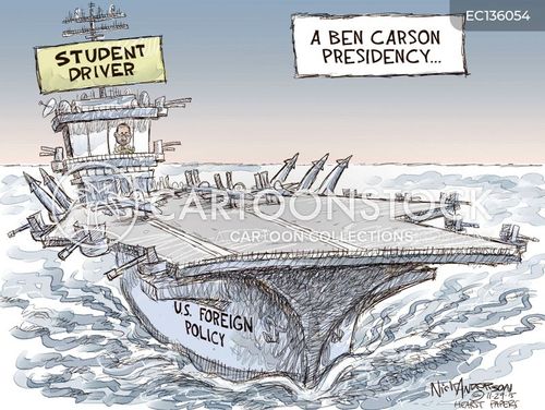 Carson For President Cartoons and Comics - funny pictures from CartoonStock