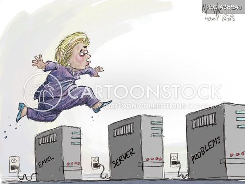 Email Chaos Cartoons and Comics - funny pictures from CartoonStock