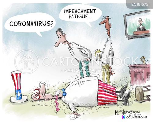 Impeachment Masks Cartoons and Comics - funny pictures from CartoonStock