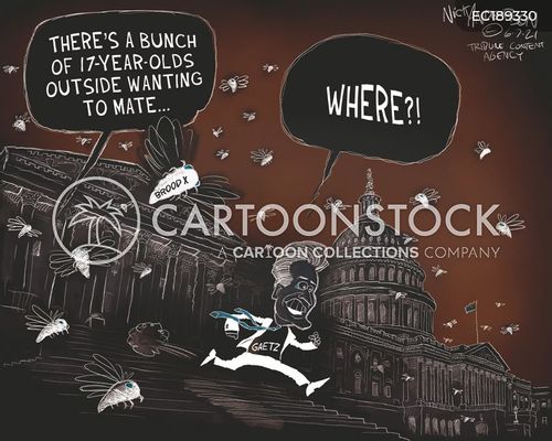 Cicada Infestation Cartoons and Comics - funny pictures from CartoonStock