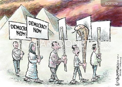 Pro-democracy Cartoons and Comics - funny pictures from CartoonStock