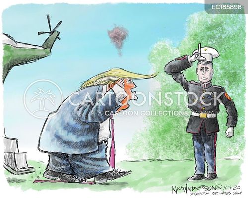 Politician Salute Cartoons and Comics - funny pictures from CartoonStock