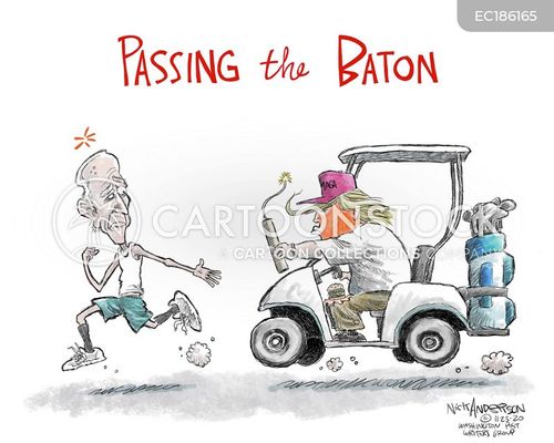 Baton Twirling Cartoons and Comics - funny pictures from CartoonStock