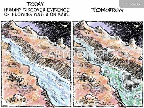 Water Exploration Cartoons and Comics - funny pictures from CartoonStock