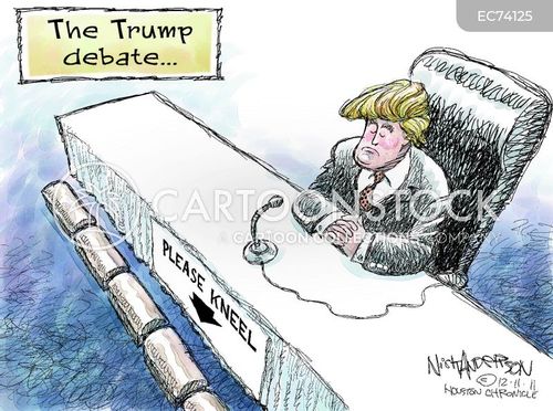 Debate Moderation Cartoons and Comics - funny pictures from CartoonStock